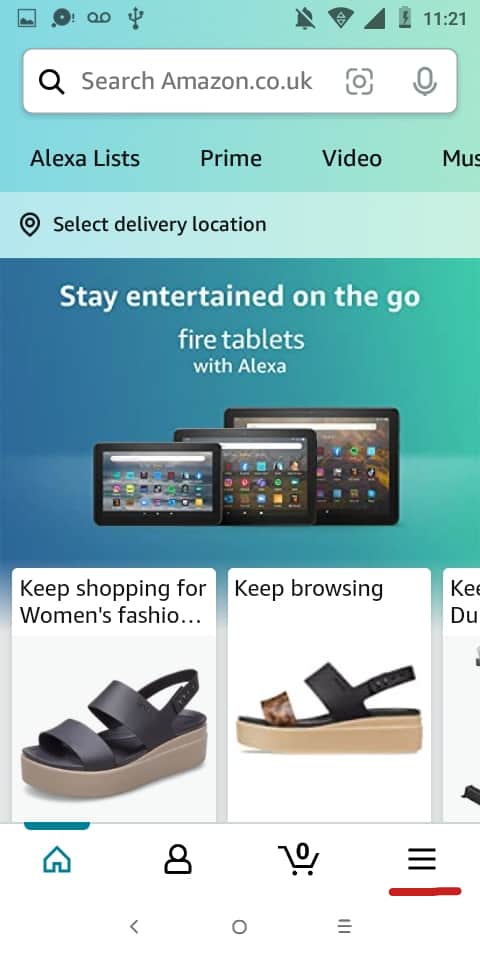 How to Log Out of Amazon App in 5 Steps (with Photos) - Greenlit Content