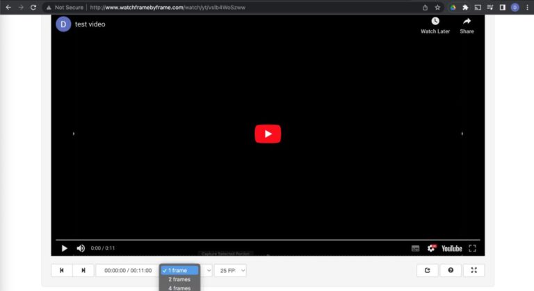 How to Go Frame by Frame on YouTube, Step by Step with Photos ...