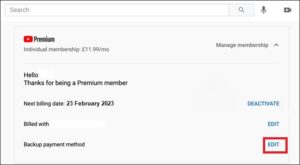 How to Change Your Billing and Payment Settings on YouTube - Greenlit ...