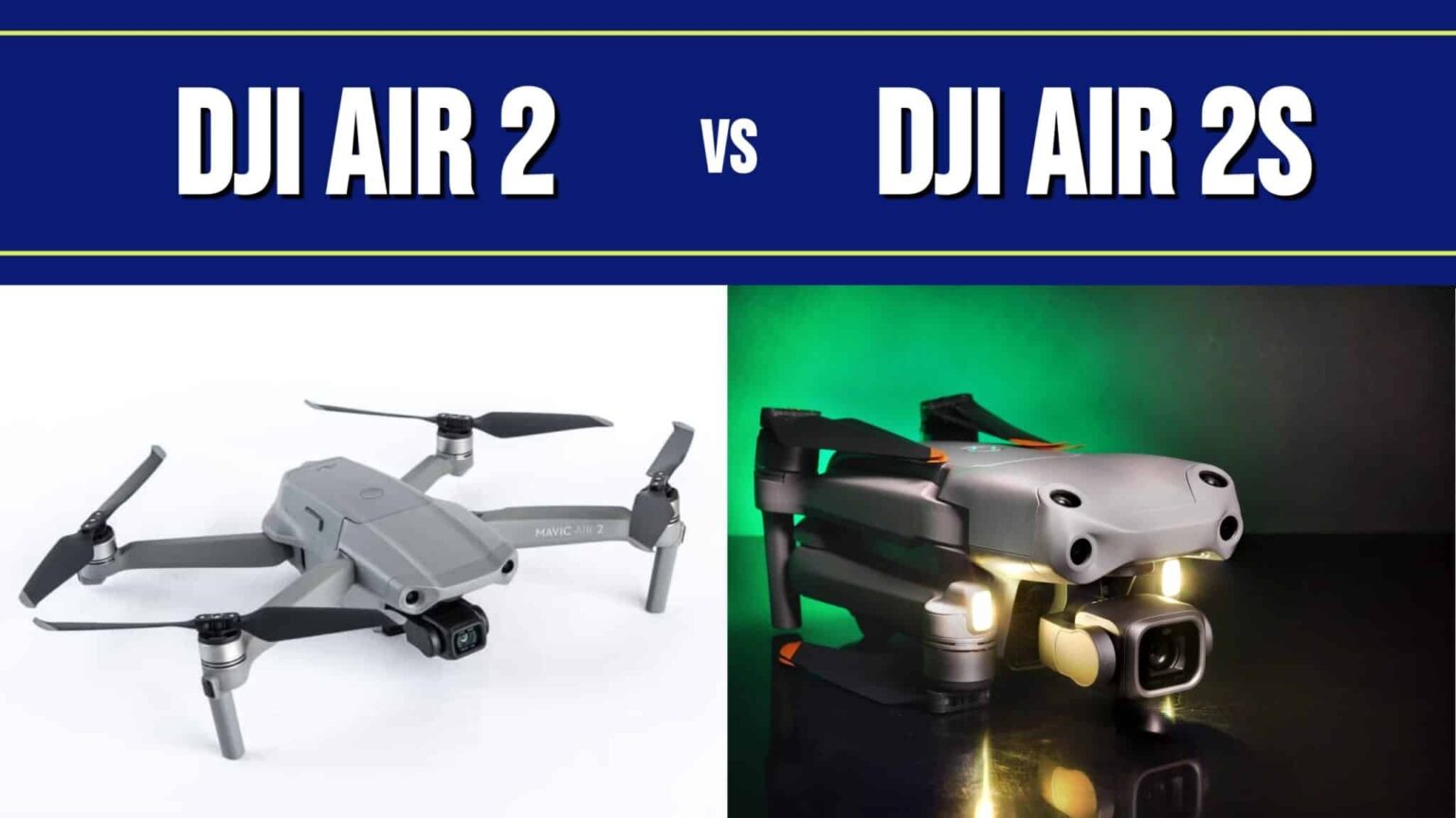 DJI Air 2 vs. Air 2S: Key Differences, Specs, and Full Comparison ...
