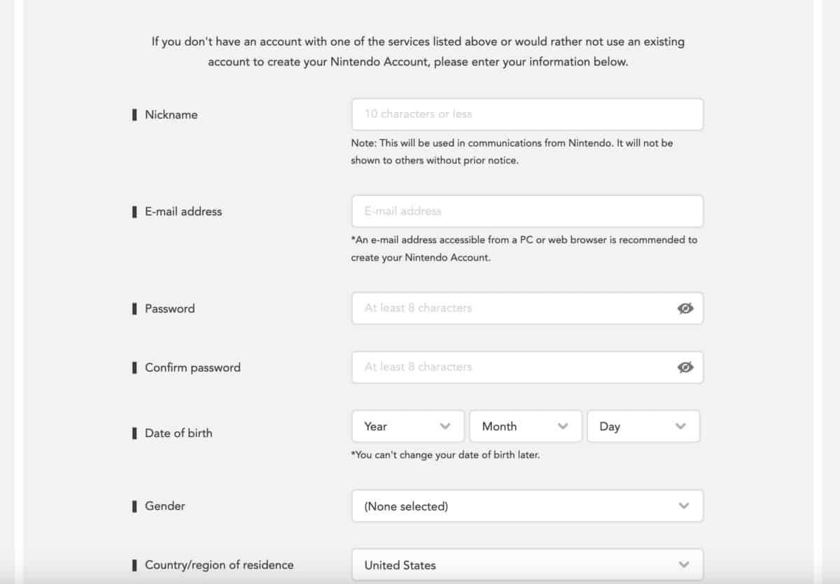 How to Create a Nintendo Account: In 5 Steps with Photos - Greenlit Content