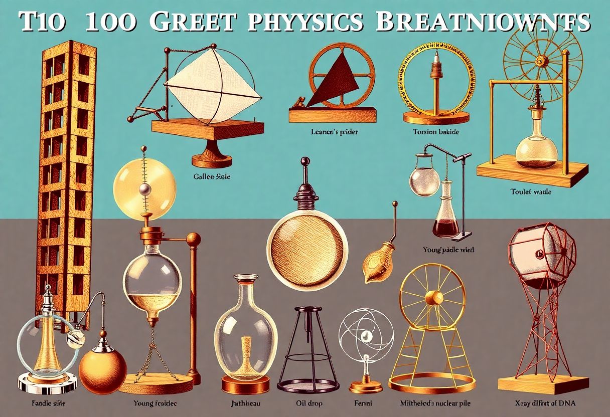The 10 Greatest Physics Experiments: Shaping Our Understanding of the ...